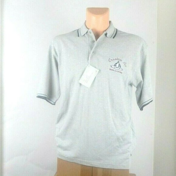 Extreme | Shirts | Mens Grey Polo With Creative Ice Logo Sz M | Poshmark